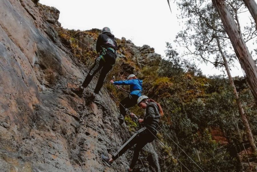La gran aventura del rappel - POLIDEPORTES La gran aventura del rappel - POLIDEPORTES